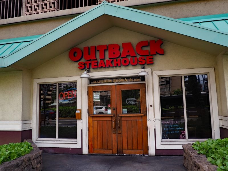 ハワイにある「アウトバックステーキハウス／Outback Steakhouse」2店舗が閉店に | ハワイの最新情報をお届け！LaniLani